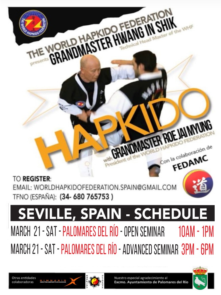 Grandmaster Hwang in Shik – FEDAMC